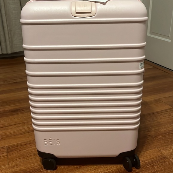 BEIS | Bags | Last One Beis Carry On 2 Suitcase In Sakura Pink | Poshmark